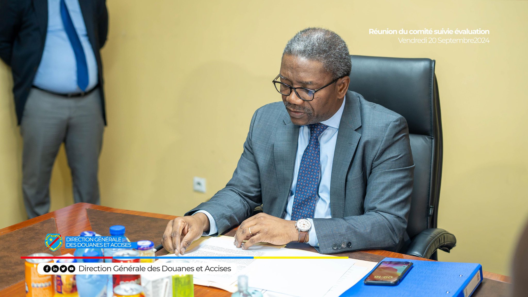 Ce vendredi 20 septembre 2024, Monsieur le Directeur Général des ...