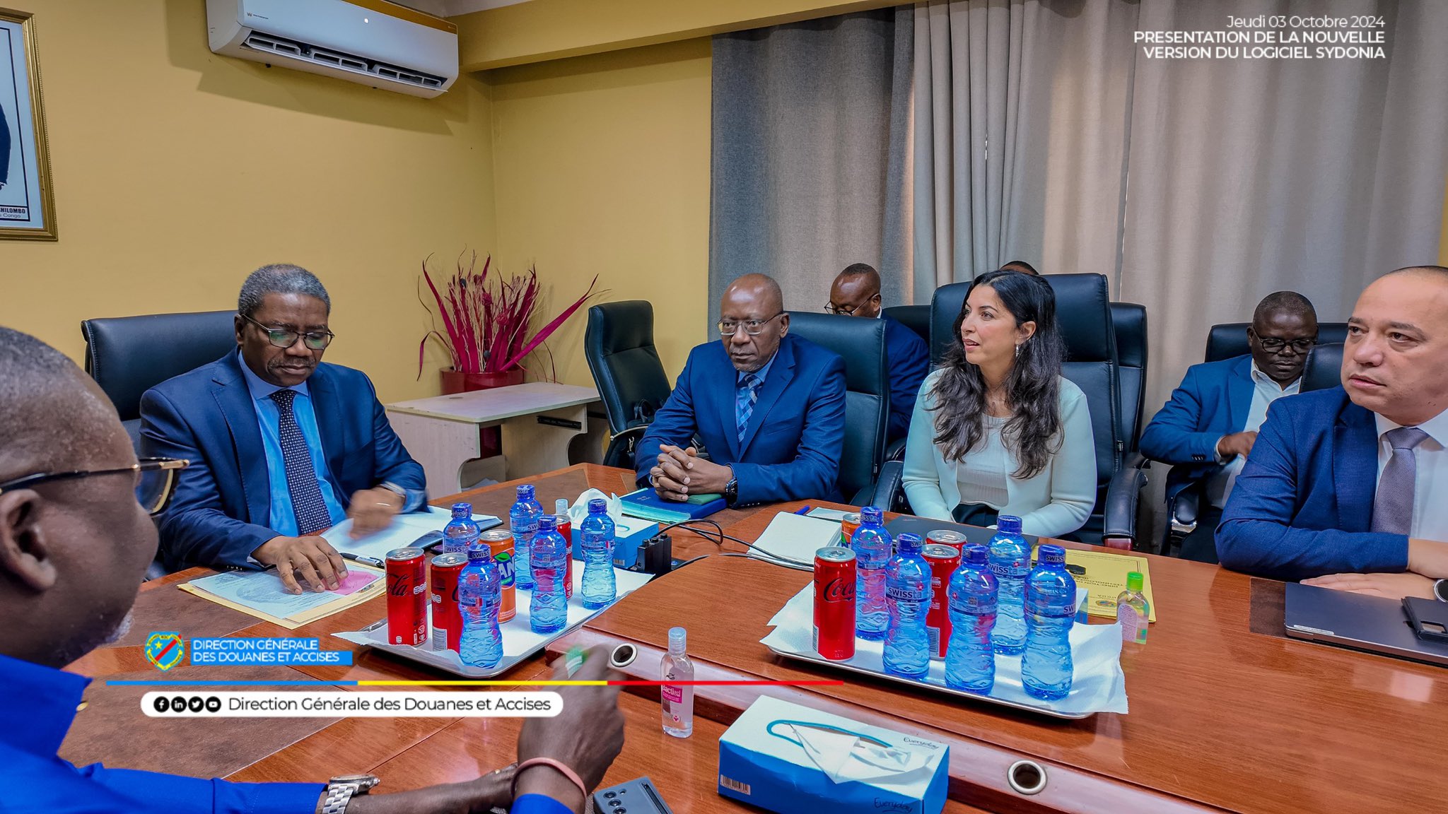 DGDA : Bernard Kabese Musangu présente les vœux officiels de la Douane ...